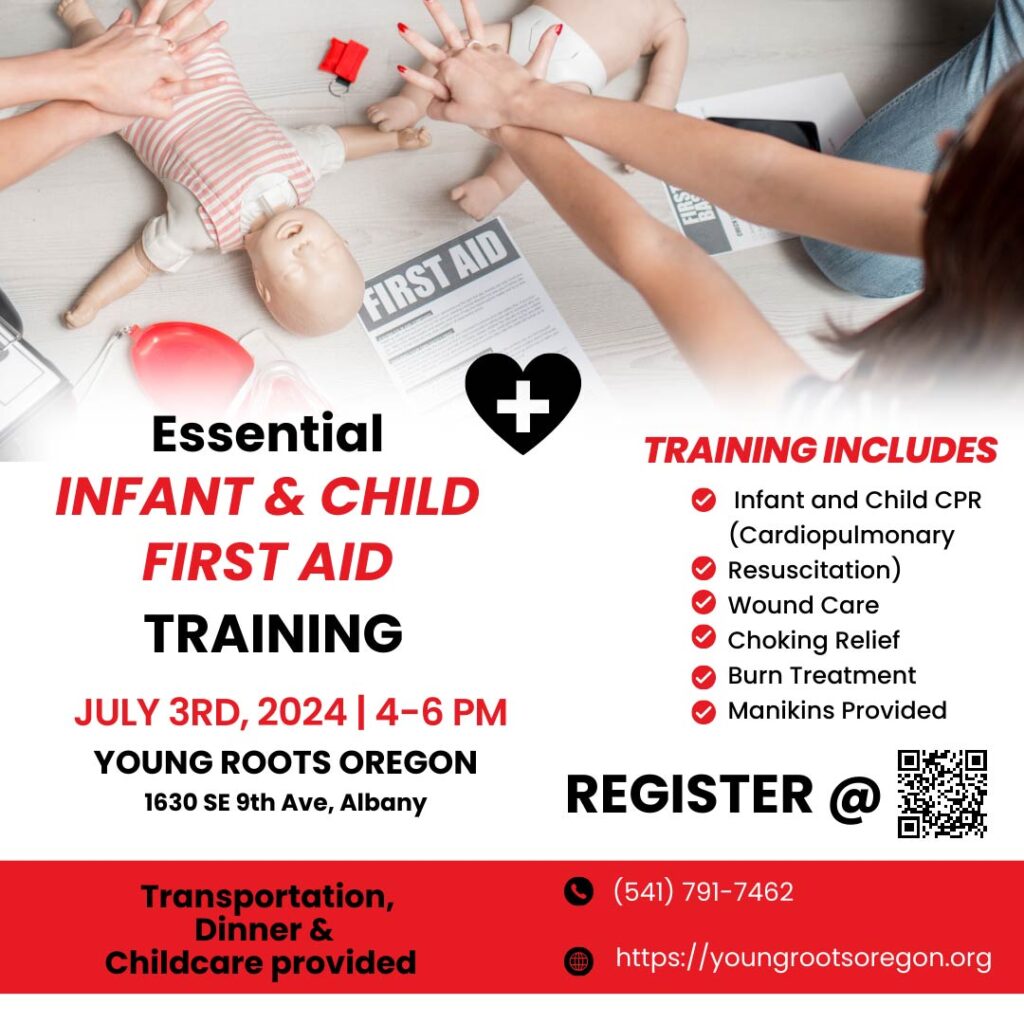 Infant and Child CPR/First Aid Training | Capacitación en CPR/primeros auxilios para bebés y ...
